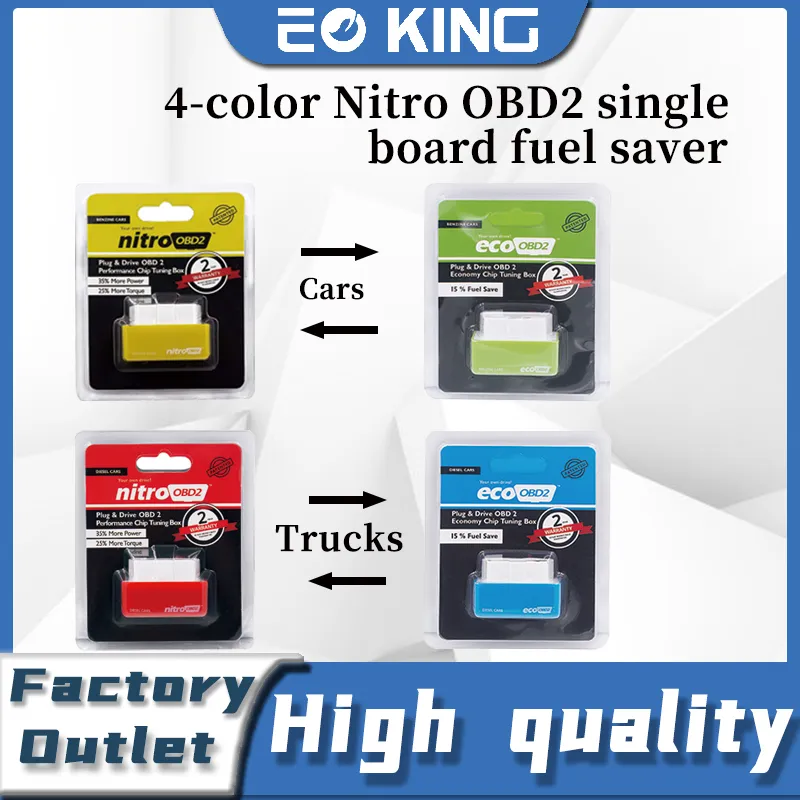 Eco-Friendly 4-Color Car & Truck Fuel-Saving OBD2 Chip Tuning Box from ...