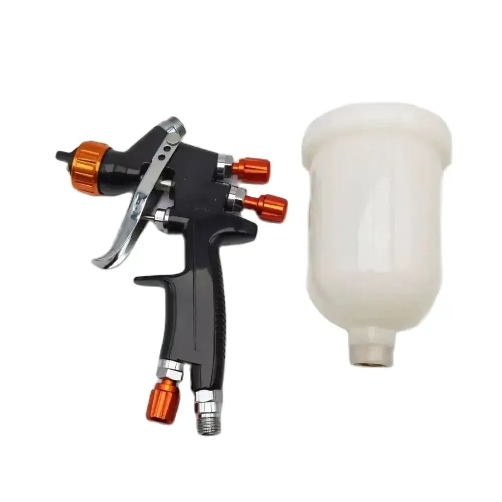 Mini Spray Gun Kit - 1.2mm & 1.0mm Nozzles, 250cc Cup, Airbrush for Car ...