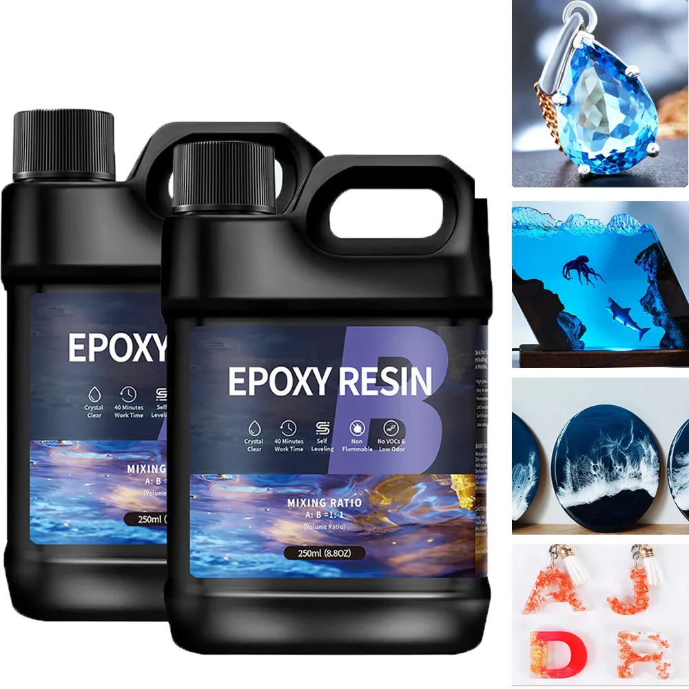 AB Resin Epoxy epoxy glue - 1:1 High Adhesive Hardener for DIY Jewelry ...