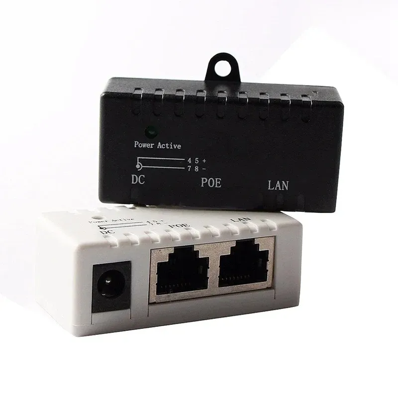 2024 Poe Splitter lc fiber connector for IP Network Camera - Rj45 Dc 5 ...