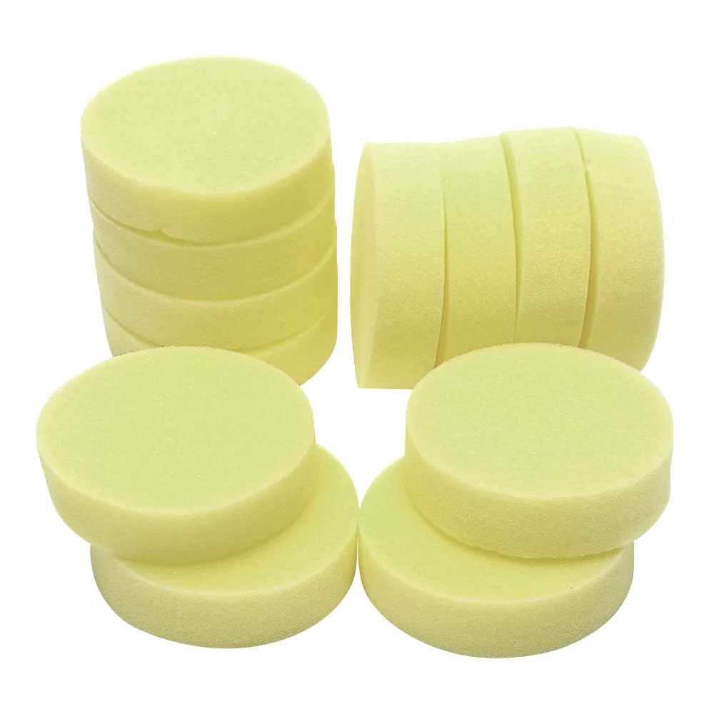 Round Applicator Pads Washer Car Body Glass Wash Sponge Auto Care ...