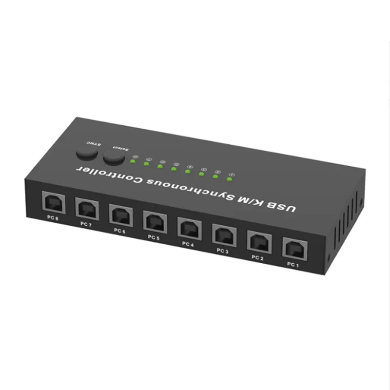 USB KVM Switch: Synchronous Controller for Multiple Computers Sharing One Mouse and Keyboard Set ...