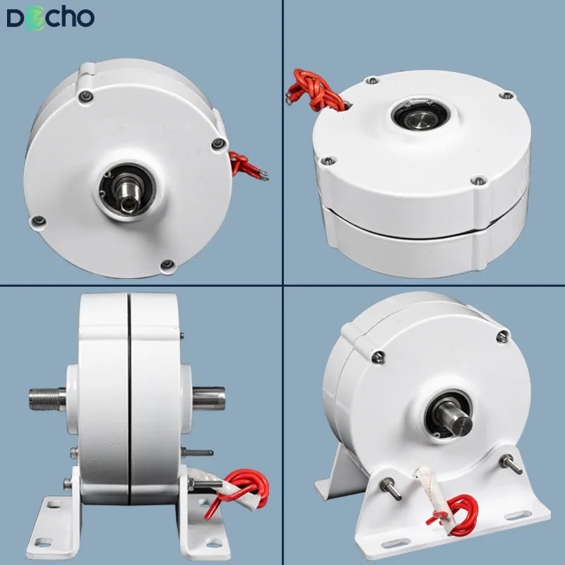 PMG 500w Wind Turbine Generator Permanent Magnet 12V 24V AC DC Power ...