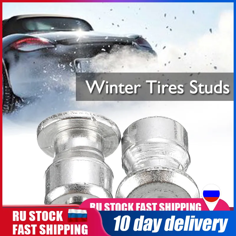Tires Screw Spikes Snow Chains Studs For Shoes ATV Car Motorcycle Anti ...