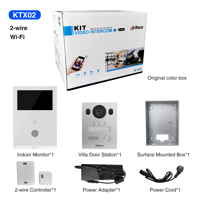 DHgate.com:Dahua Wi-Fi Video Intercom Kit with HDCVI Camera, Remote ...