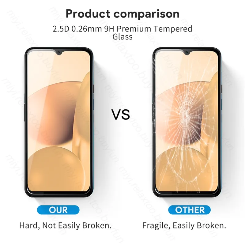 DHgate.com:3PCS Tempered Glass Screen Protector for Cubot Note 50/Note ...