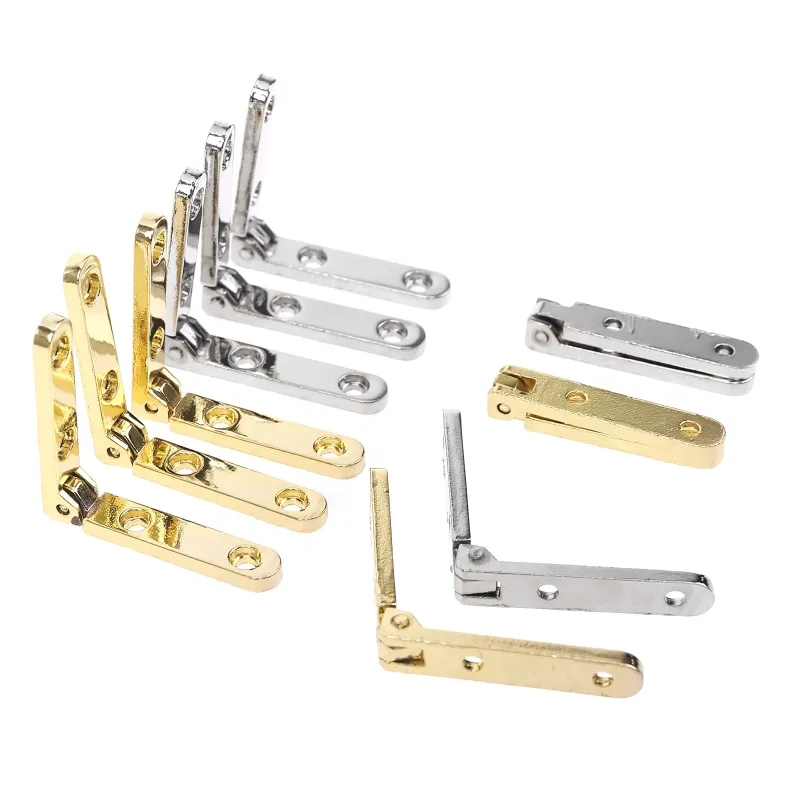 90 Degree Angle Hinge Zinc Alloy Small Side Hinge Cabinet Hardware ...