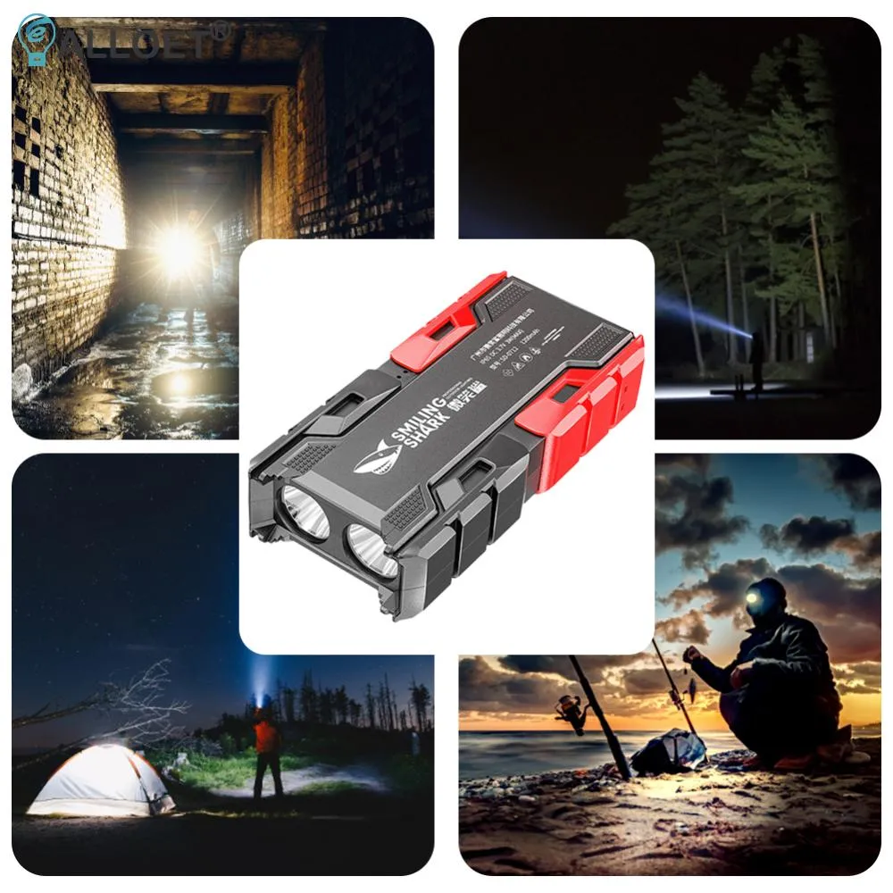 Portable LED Night Light Rechargeable Waterproof Handheld Torch with ...