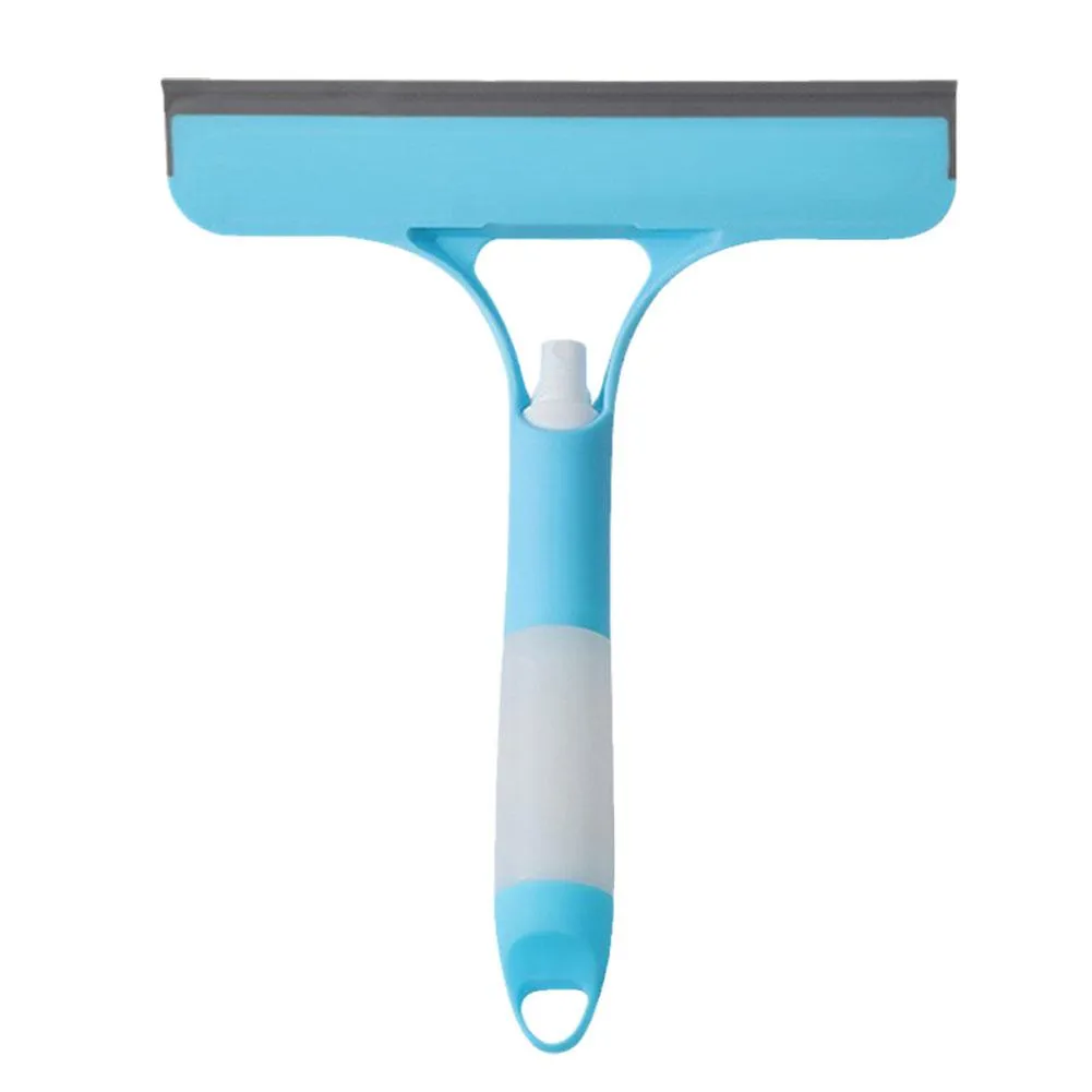 Double Sided Shower Squeegee with Water Jet - Glass Cleaner, Window ...
