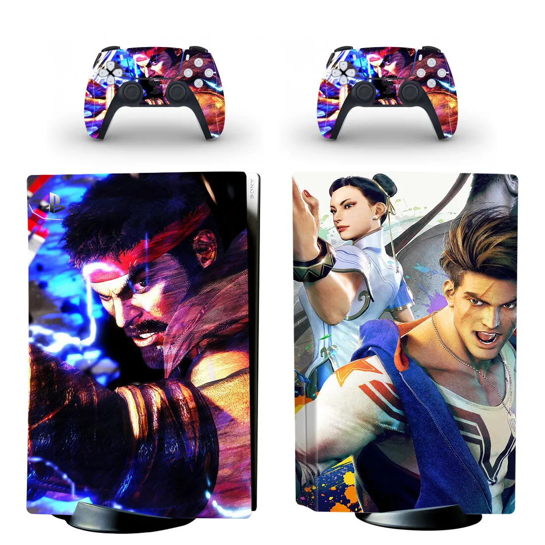 Video Game Console Skins: Protective Decal Set For Disk Console And ...