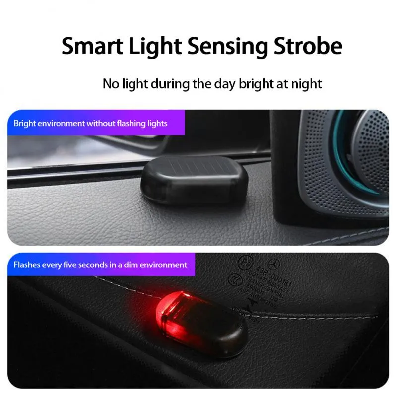 DHgate.com:Anti-Theft Portable Wireless Universal Car LED Alarm Light ...