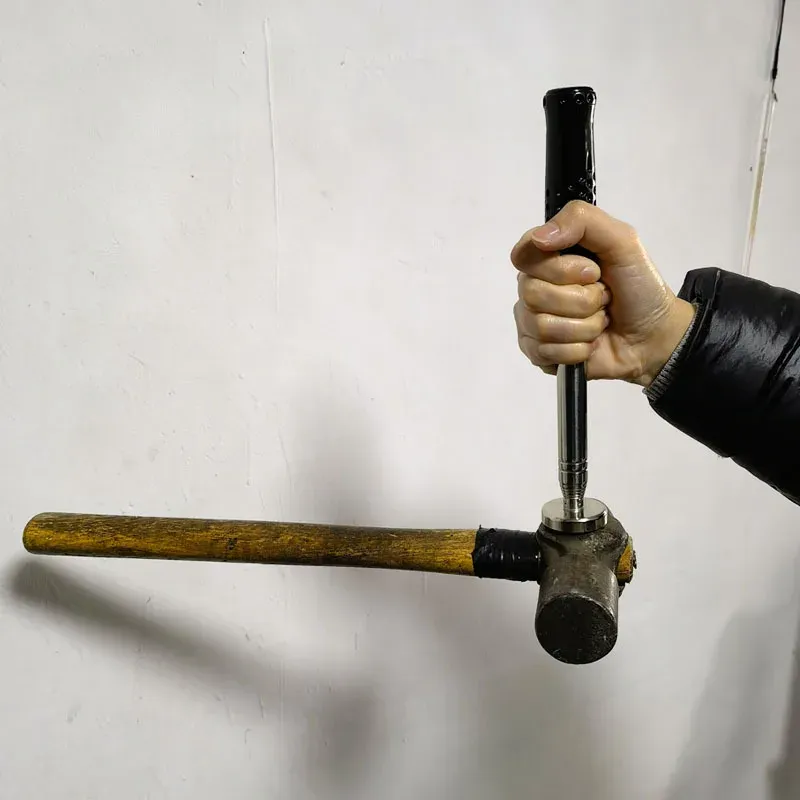 35LB Magnetic Sweeper Tool - Retractable Nail & Screw Finder, Magnetic ...