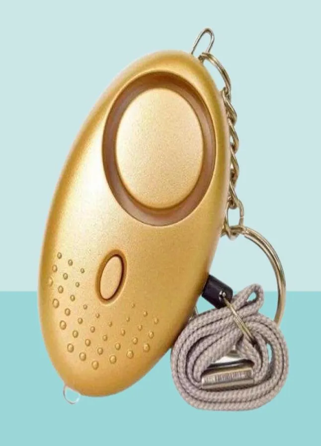 130db Egg Shape Self Defense Alarm Girl Women Security Protect Alert