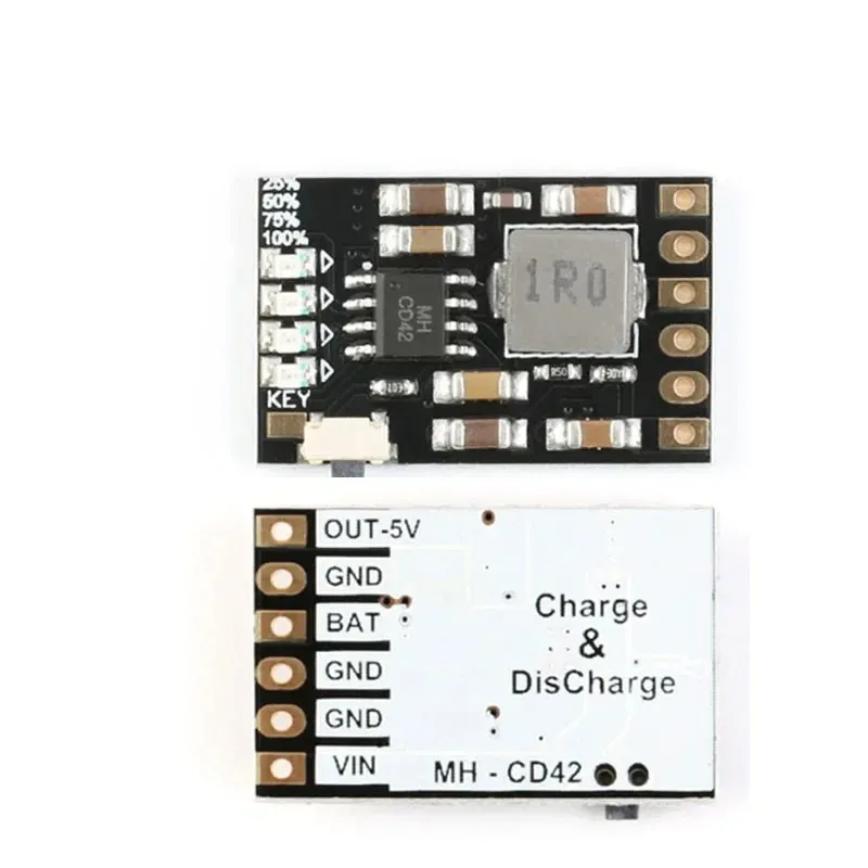 2024 2A 5V Lithium Battery Boost Module For DIY Jr Electronics PCB ...