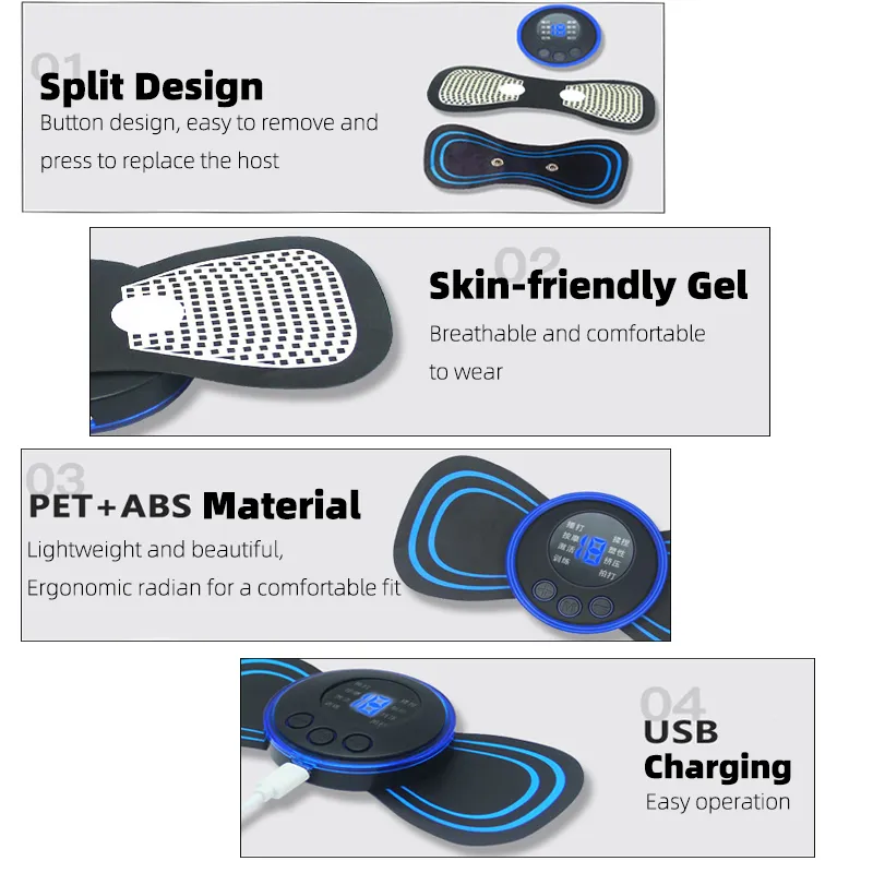 EMS Electric Massager with LCD Display Neck Stretcher Cervical Vertebra ...
