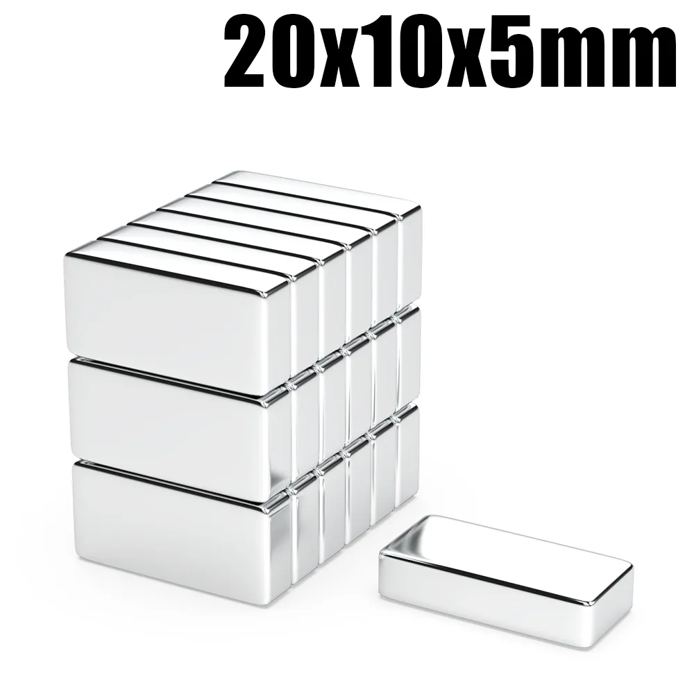 DHgate.com:5/10/20/50/100Pcs N35 Neodymium Magnets, 20mm x 10mm x 5mm ...