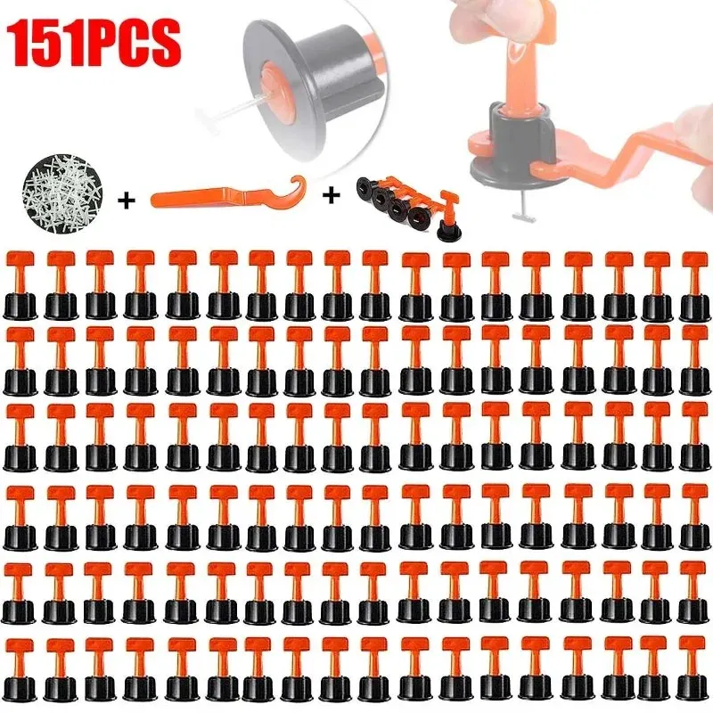 151-Piece Tile Wedges and Spacers Set with Plier for Floor and Wall ...