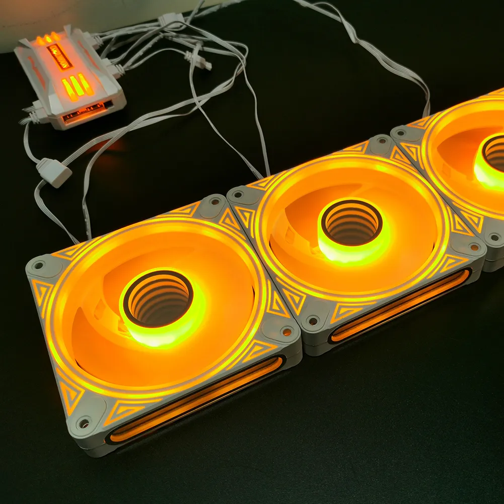 DHgate.com:ARGB 12V 4PIN PWM 12cm 30LED Luminous Chassis Cooler Fans ...