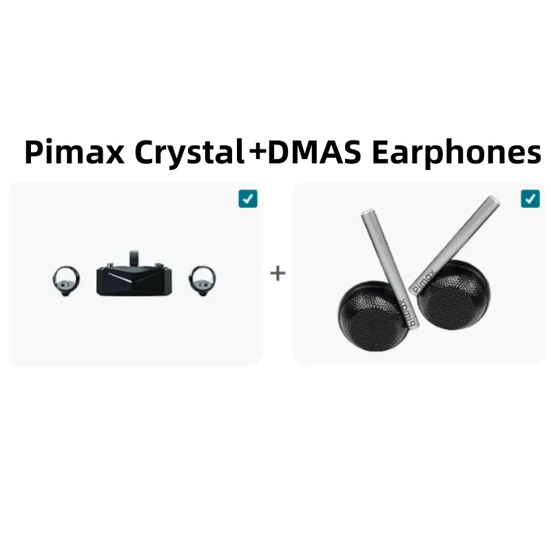 DHgate.com:Pimax Crystal VR Headset: 12K QLED, 6DoF, Eye-Tracking, All ...