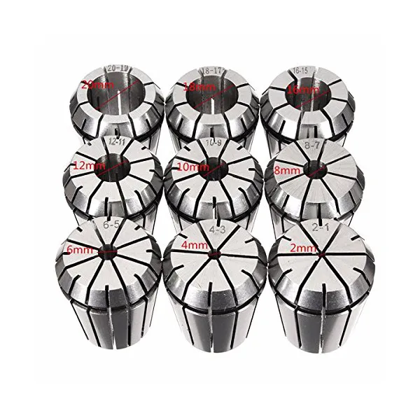 ER32 Collet Set: 2-20mm Capacity for CNC Machines, Milling Lathes from ...