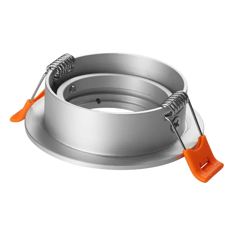 DHgate.com:Round Silver Aluminum GU10 MR16 LED Ceiling Spotlight ...