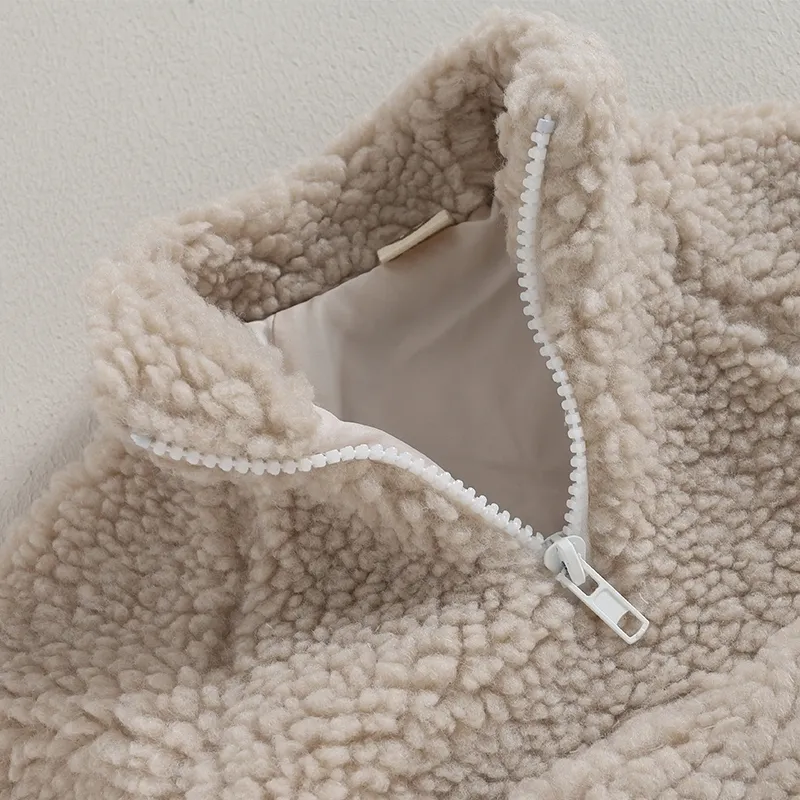 Cozy Sherpa-Lined Fleece Jacket for Toddlers, Boys & Girls - Warm ...