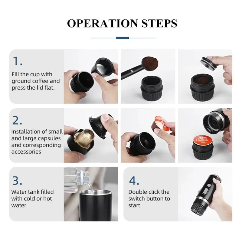 DHgate.com:Portable Electric Automatic Coffee Capsule Machine - Home ...