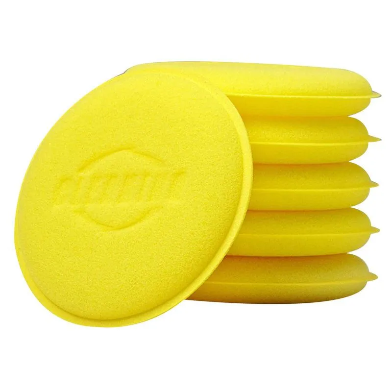 Car Wash Sponge And Polishing Kit: High Density Foam Applicator Pads ...