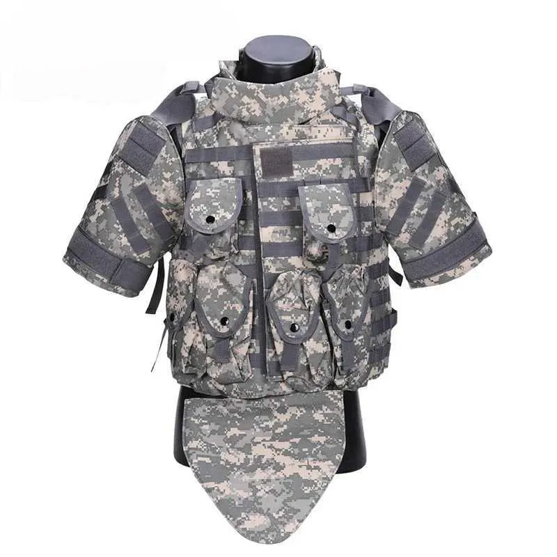 New OTV Tactical Camouflage Soft Armor Vest With Molle System And ...