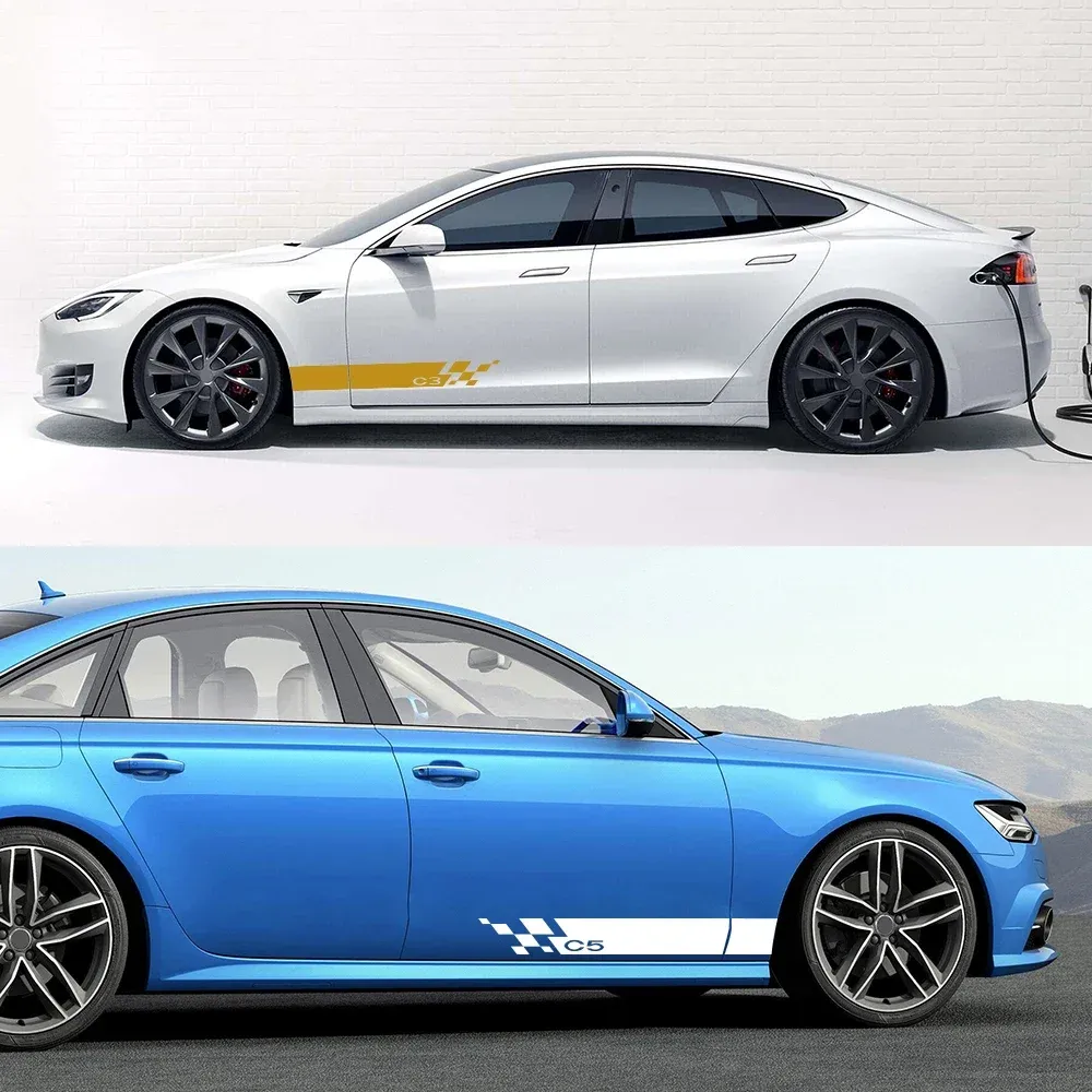 PVC Door Side Sticker for Citroen C1-C8, C-Crosser, Berlingo, Jumpy ...