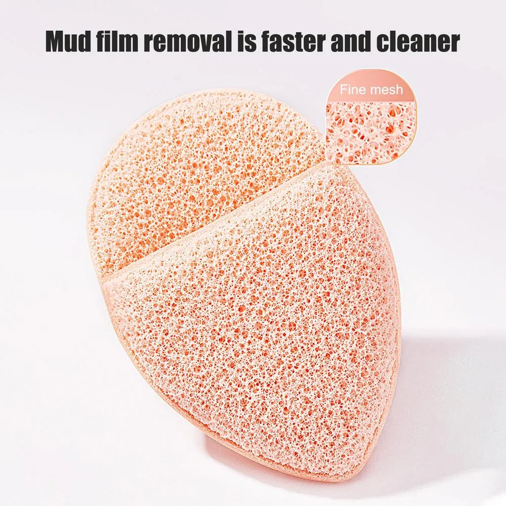 Face Wash Sponges: Glove-Type Facial Sponges for Deep Cleansing, Skin ...