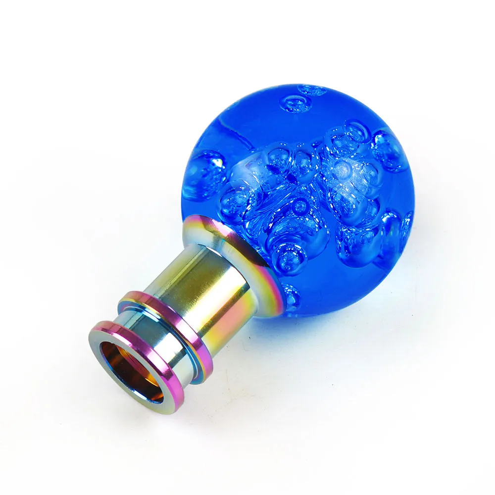 Auto Gear Shift Knobs: Transparent Acrylic Crystal Bubble Car Manual ...