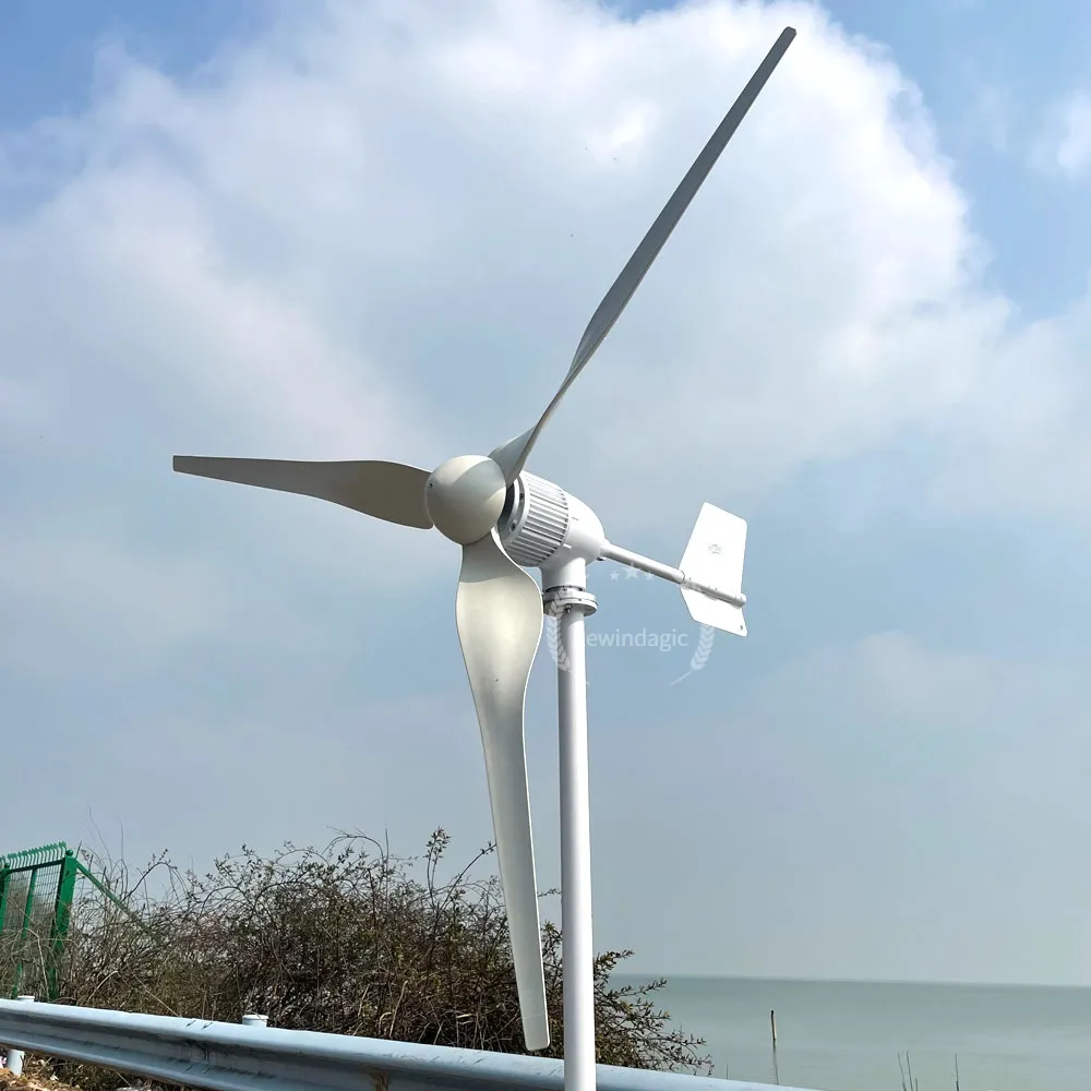 Wind Turbine 10KW Generator Horizontal Windmills Alternative Dynamo ...