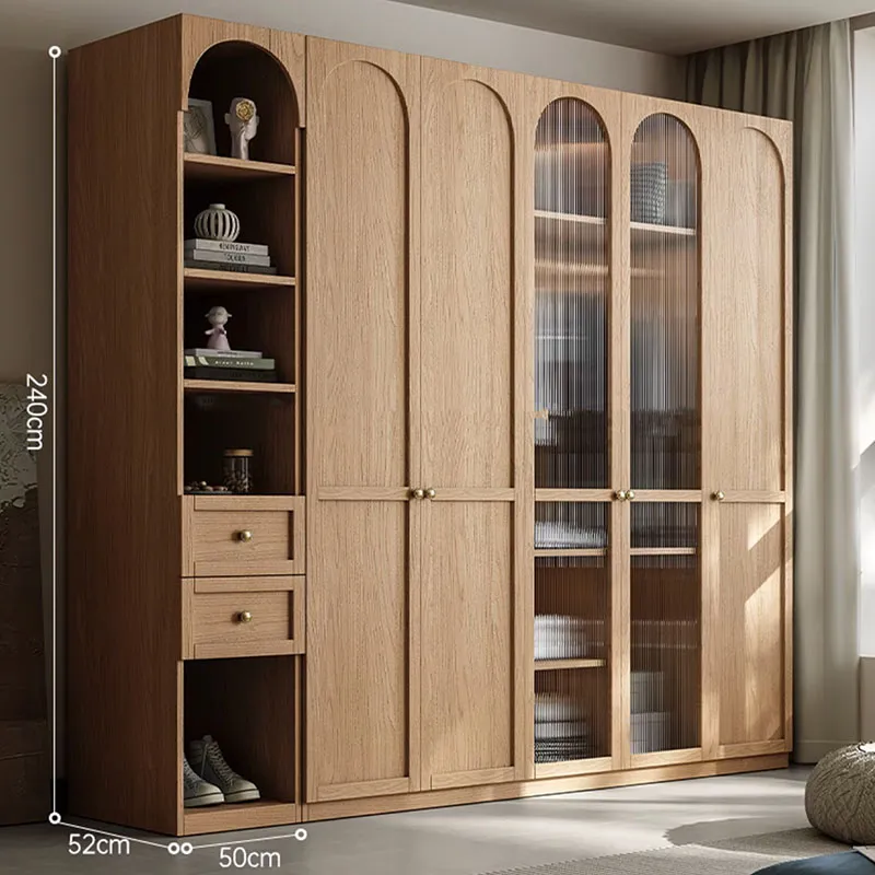 Wood Garment Rack: Japanese Style Storage Wardrobe, Vintage Clothes ...