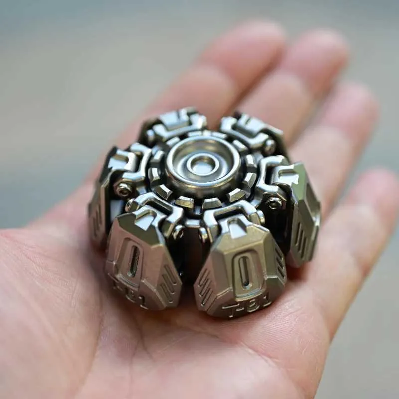 DHgate.com:Stainless Steel Fidget Spinner Toy, TMAX Interlinked ...