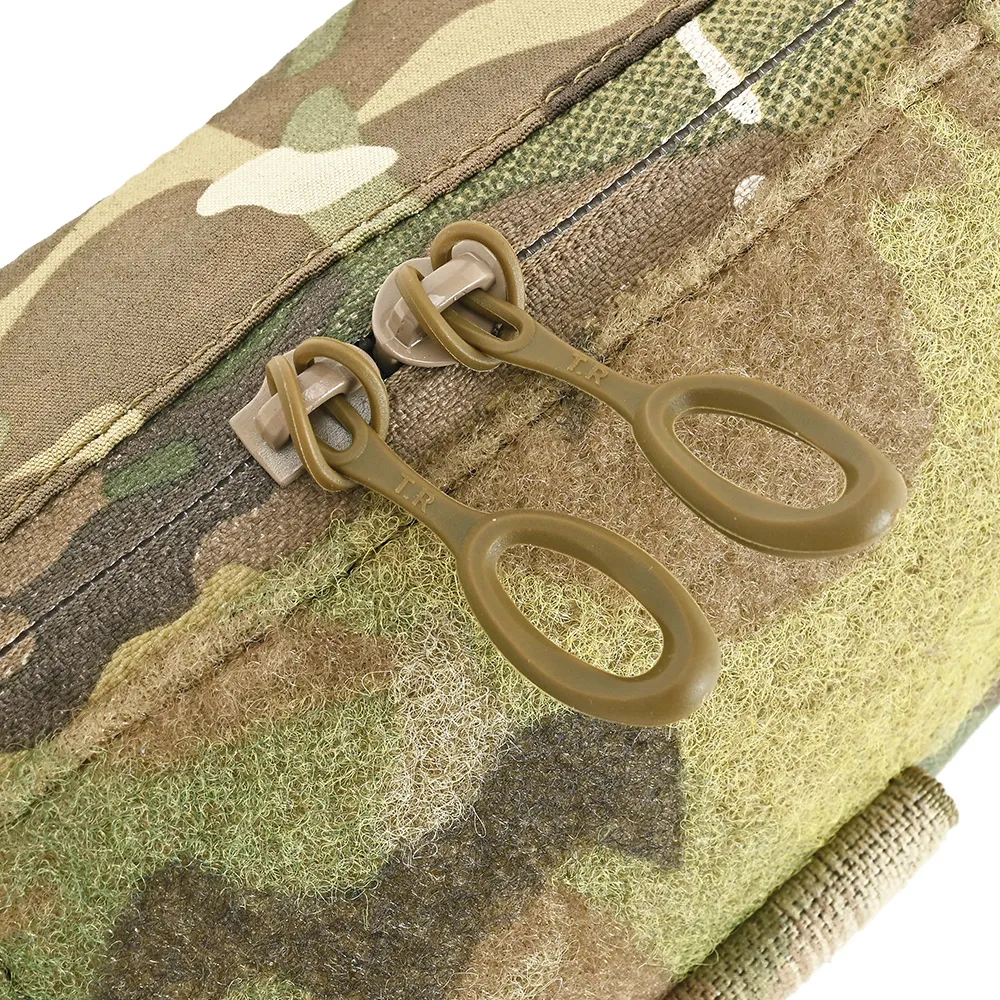 Tactical MOLLE Admin posing pouch Panel with Ridged Tuck Tabs for FCPC V5 Chest Rig, FCSK ...