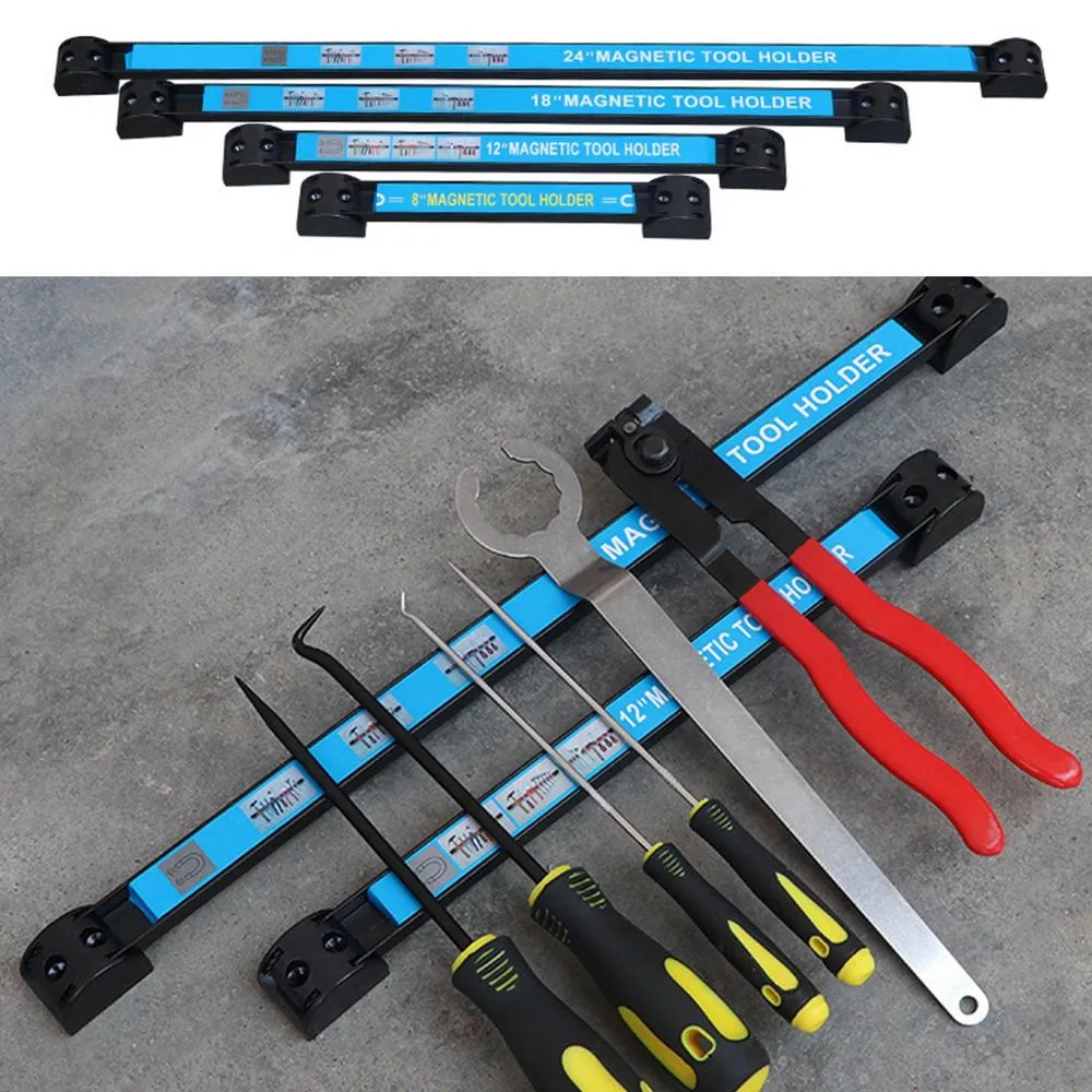Heavy-Duty Magnetic Tool Holder | Adjustable Storage Rack for Workshops ...