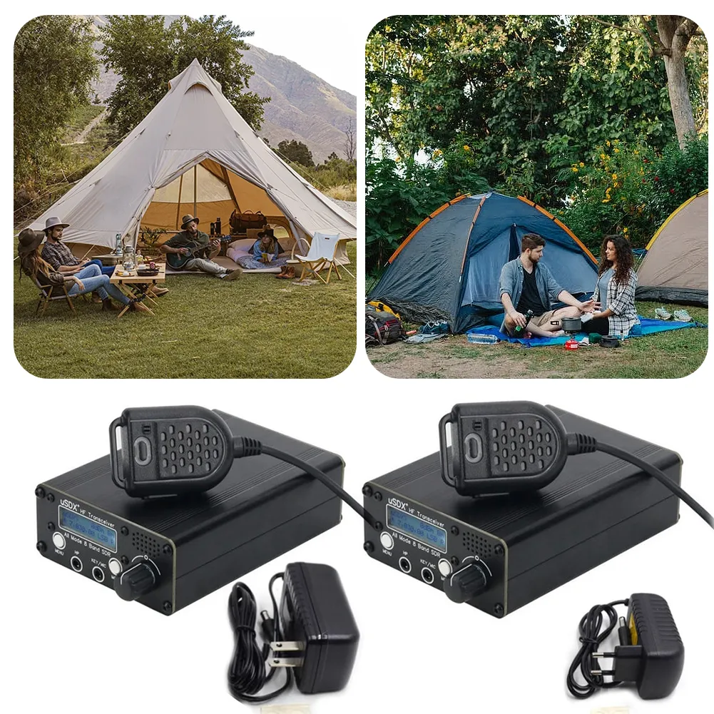 USDX SDR Transceiver QRP CW/SSB Transceiver W/ Mic, 3 5W Power, BNC ...