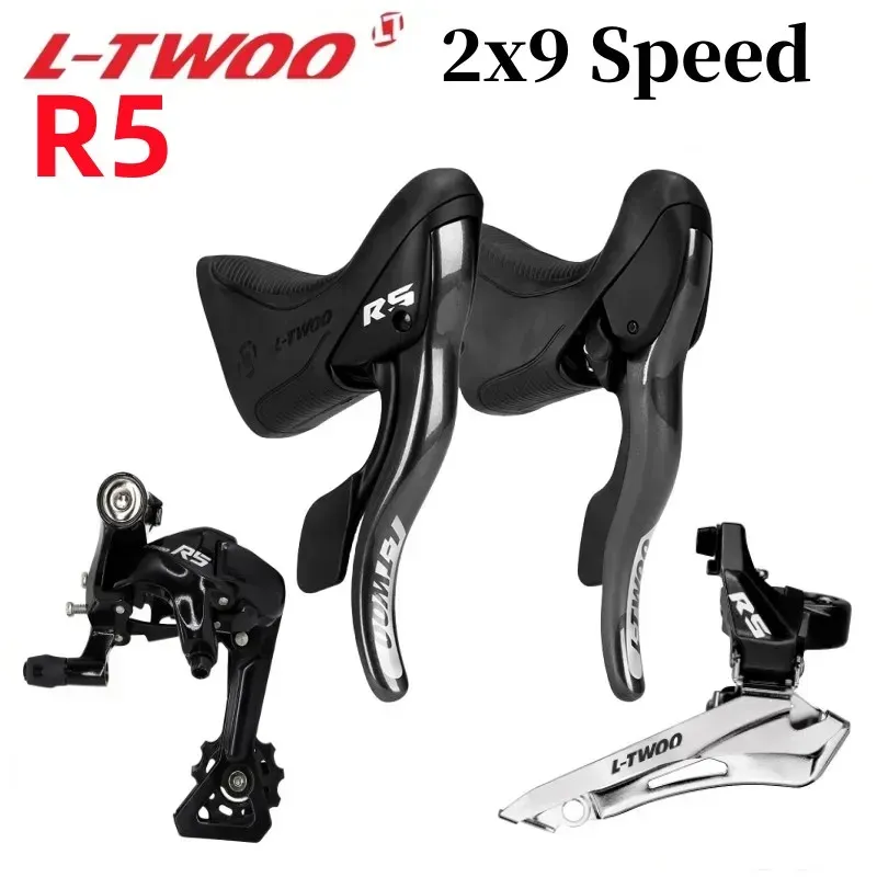 LTWOO R5 9 Speed Road Bike Groupset, 2x9 Shifter Lever Brake ...