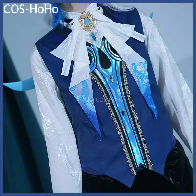 Cos Hoho Genshin Impact Neuvillette Judge Game Suit رائع ، زي Cosplay ...
