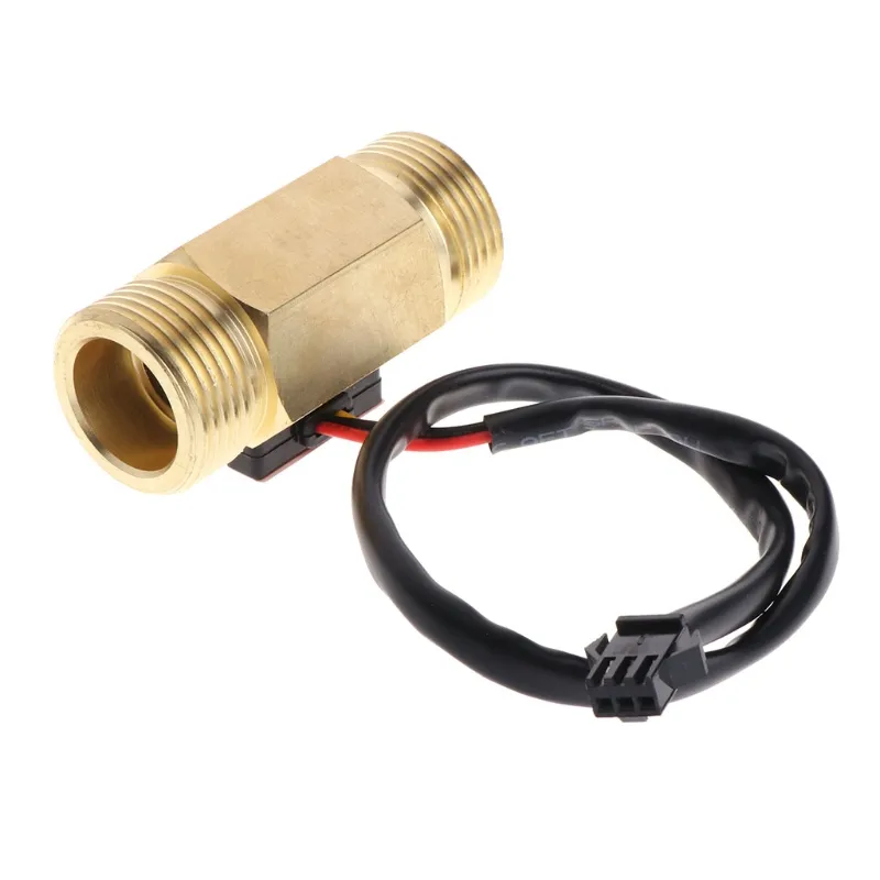 Water Flow 4 Flowmeter DN20 1-30L/min Inline Liquid Flow Meter from ...