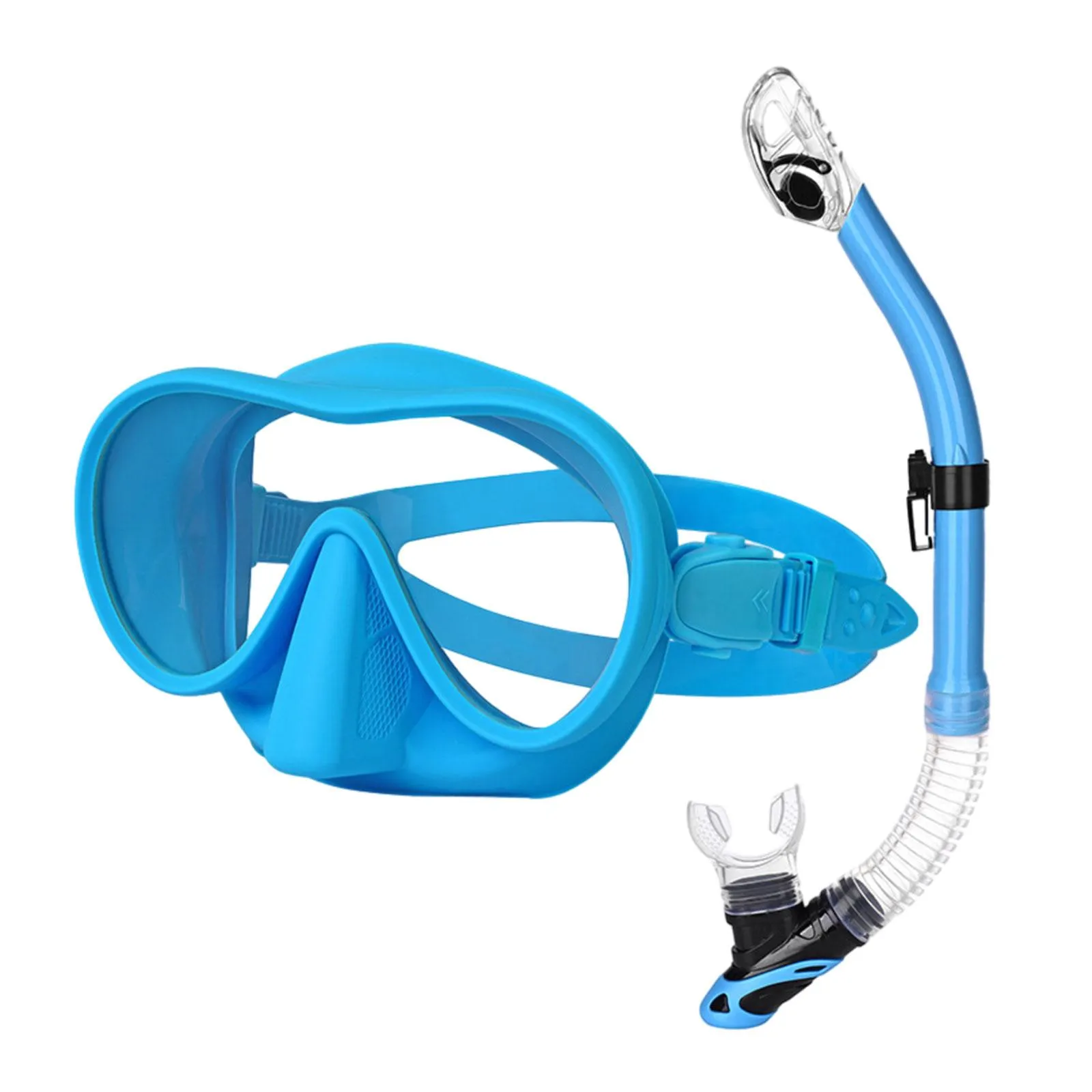 DHgate.com:2024Wide-View Snorkel Mask, Anti-Leak Diving Goggles with ...