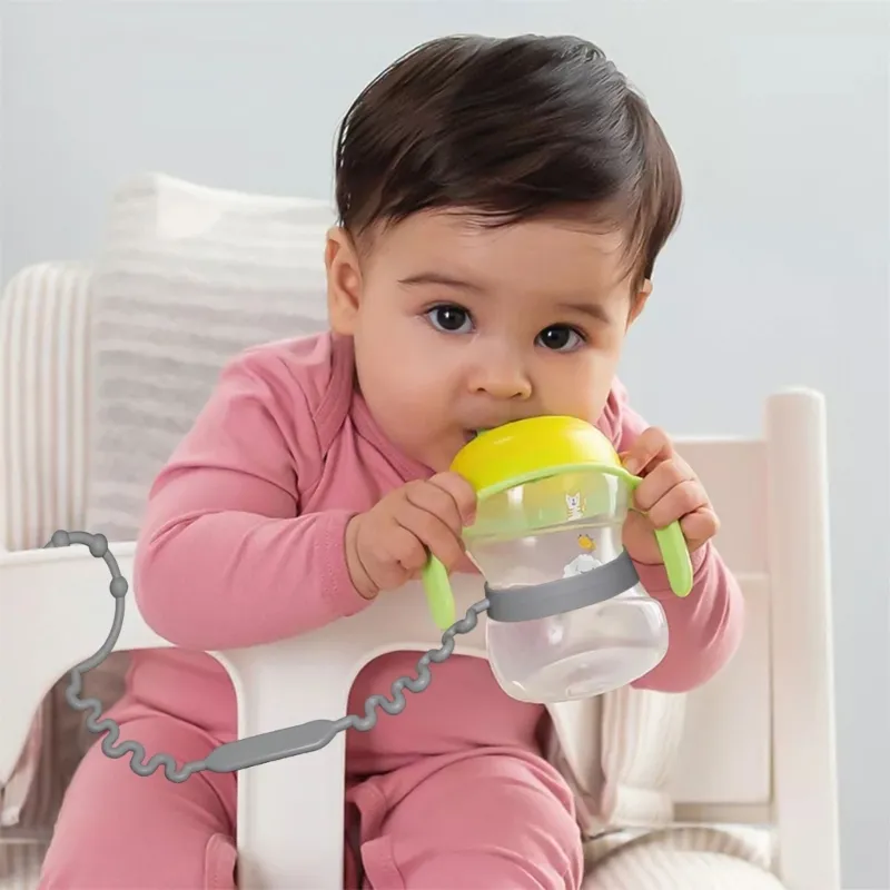 Baby Pacifier Holder Leash Silicone Chain for Infant Pacifiers and ...