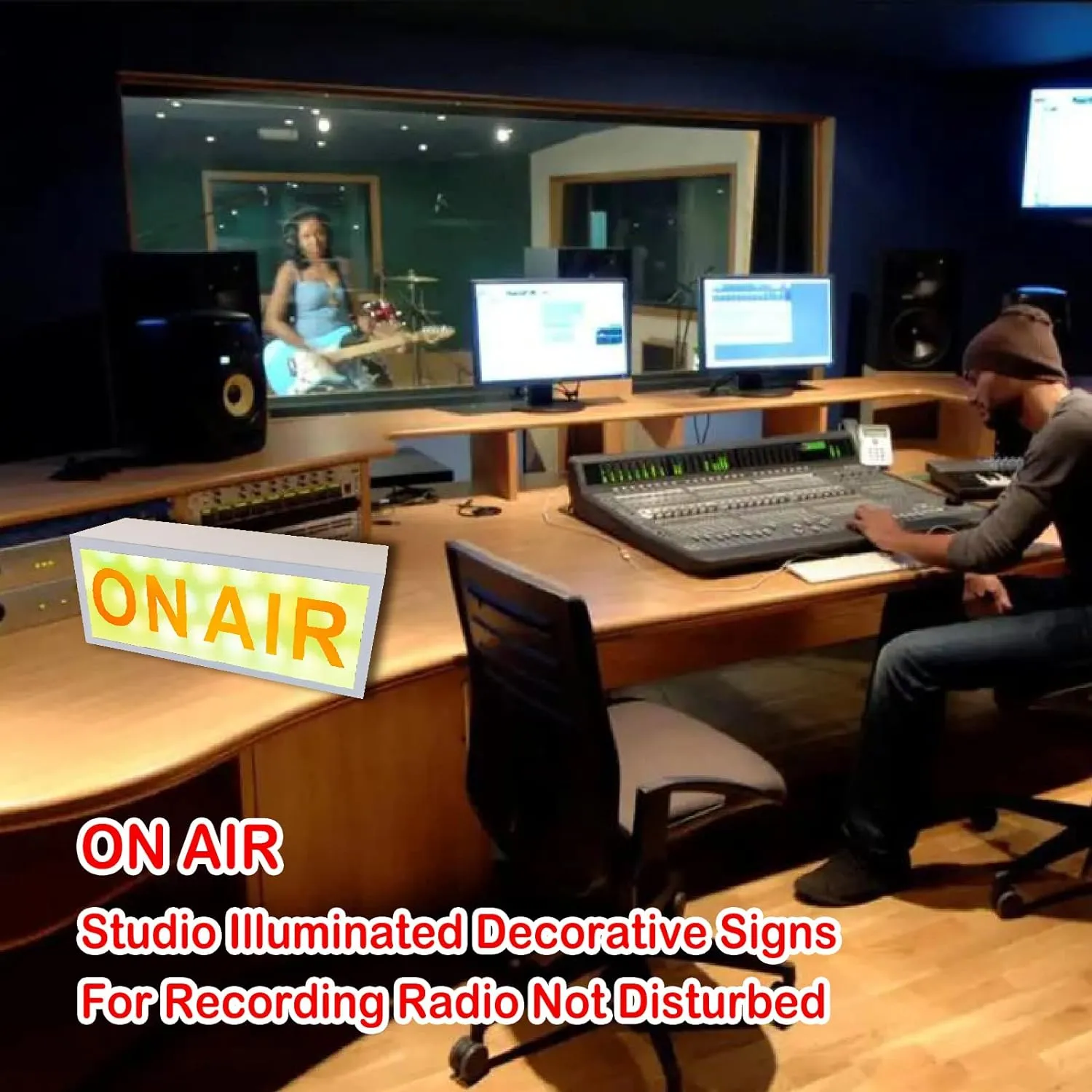 Light Up Signs For Room Illuminated Recording Indicator, Acrylic Studio ...