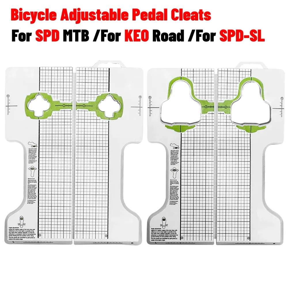 Pro Bike Pedal Cleats Adjust Tool, SPD KEO Cleat Positioning Tool ...