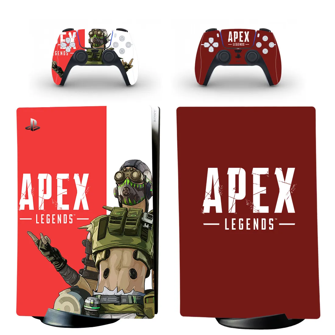 Apex Legends PS5 Digital ps5 controller skins Decal Cover for Console ...