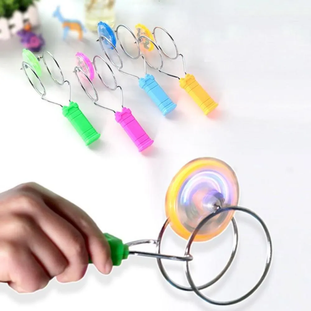 Rotating Magnetic Spinning Top, Creative Light Spinner, Luminous ...
