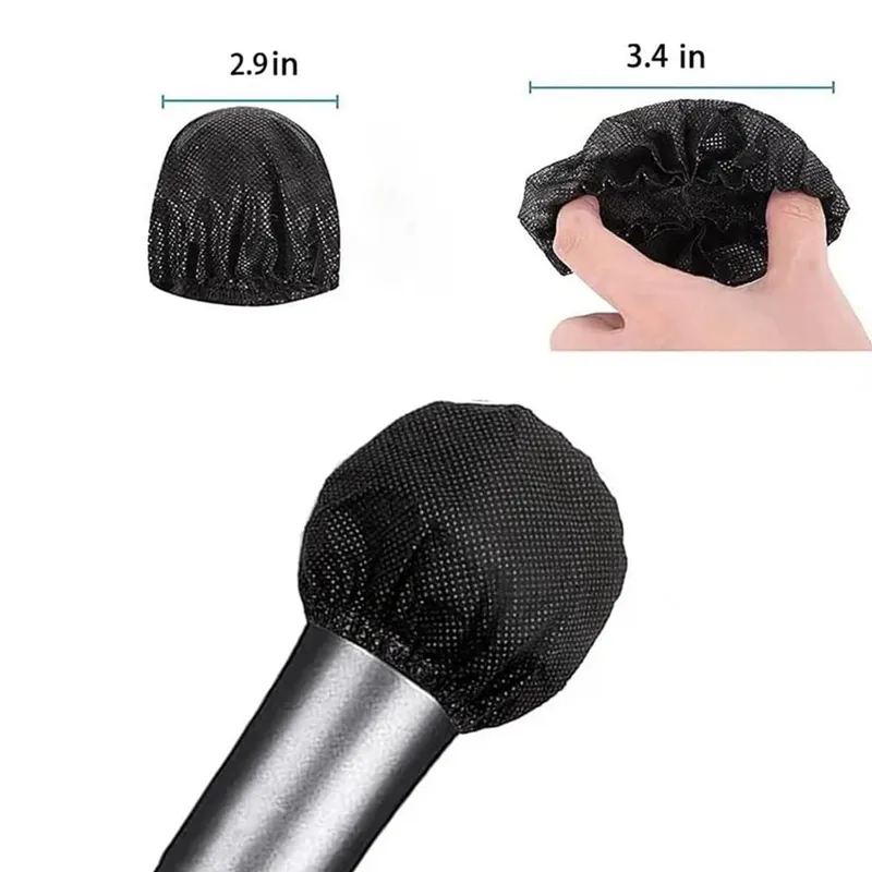 Disposable Microphone Covers - Handheld Mic Windscreen for Studio ...