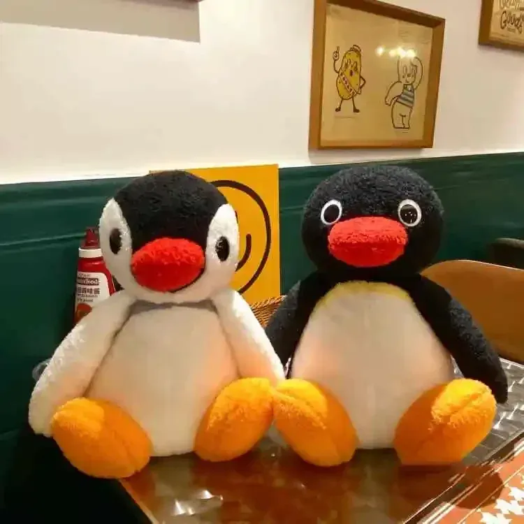 Kawaii Pingu Pinga Penguin Plush - Soft Stuffed Animal Toy Gift for ...