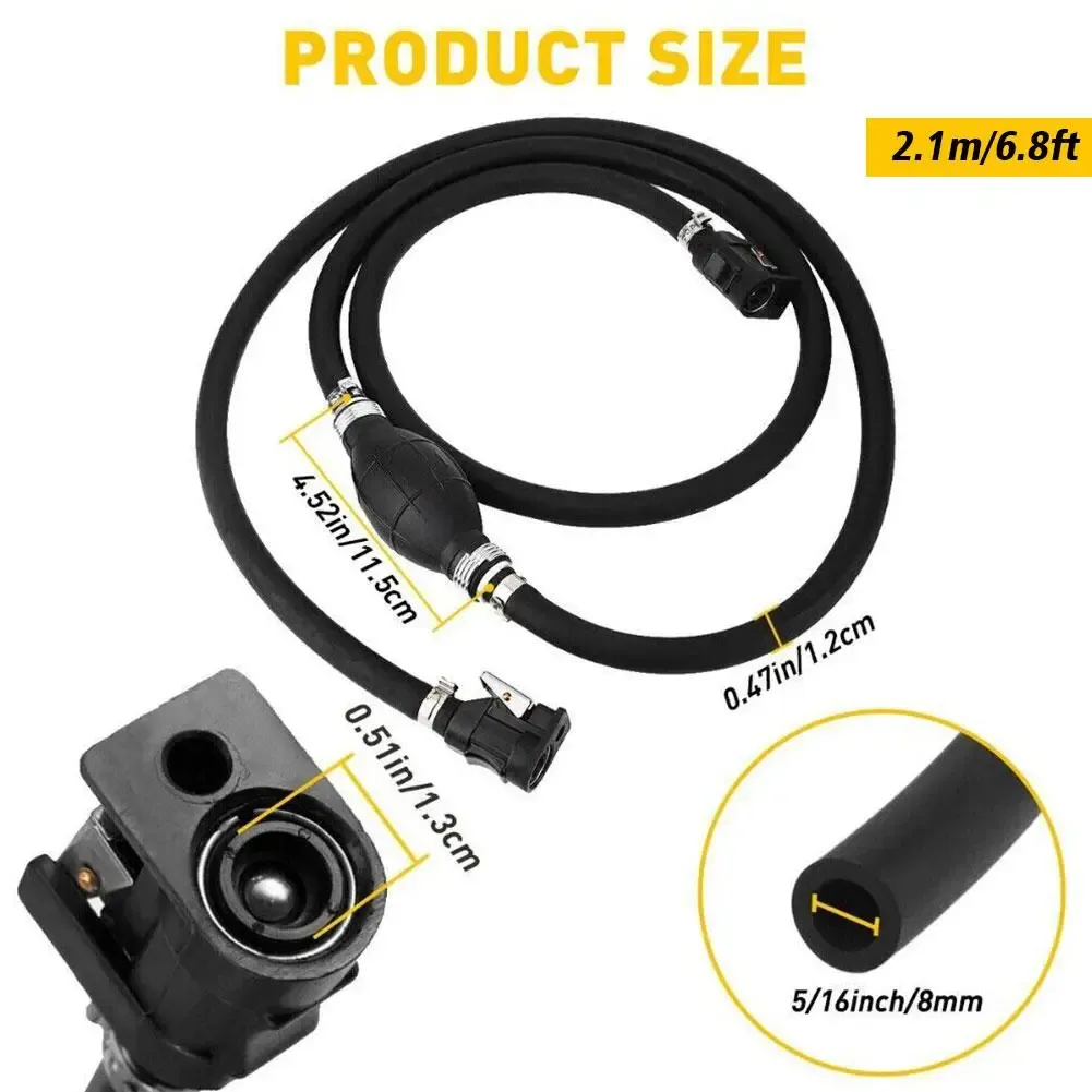 DHgate.com:Fuel Line Assembly Hose for Yamaha Boat - 8mm Marine Motor ...